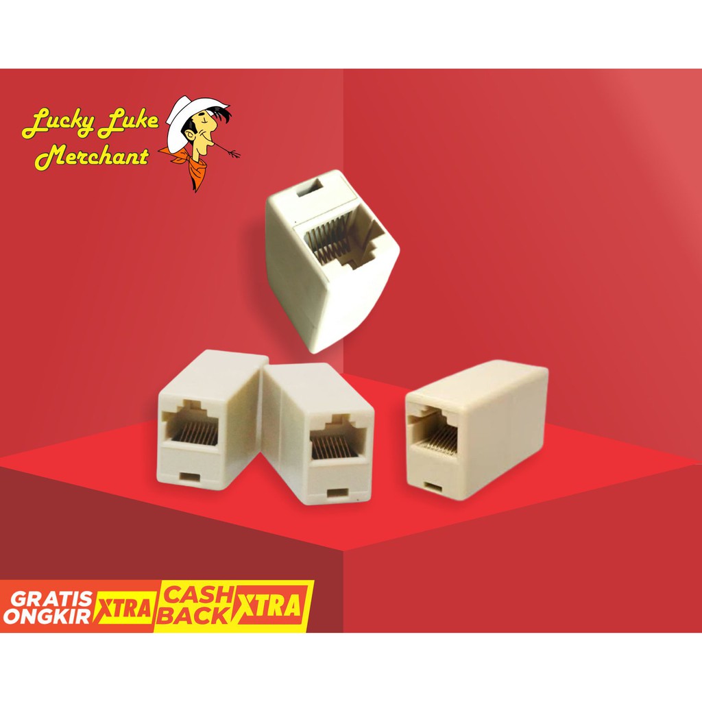 Coupler barrel rj-45 connector barrel rj45 Connection utp lan Cable ...