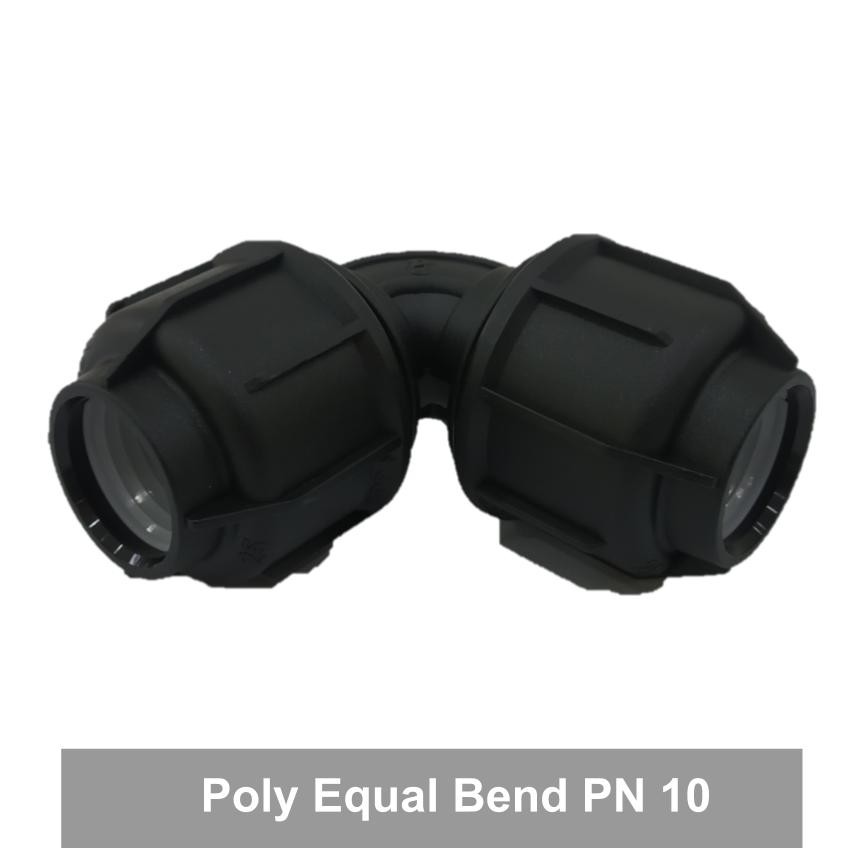 1/2" 20 mm Poly Equal Bend HDPE Penyambung Poly Fitting Malaysia ...