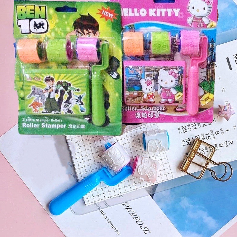 (big)Rolling stamp set stamp ways | Shopee Malaysia
