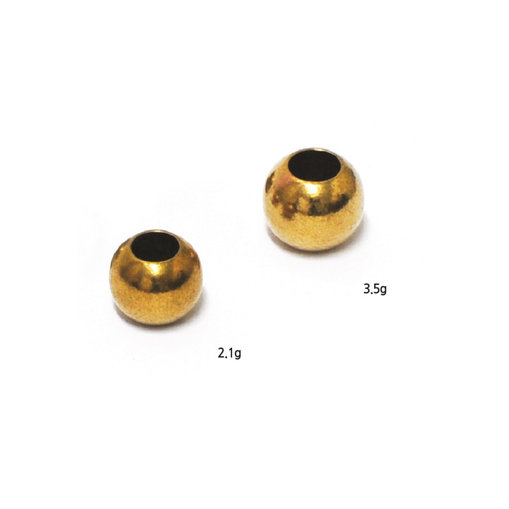 DAMIKI - Brass bead sinker | Shopee Malaysia