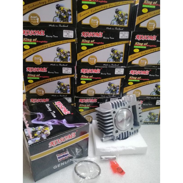 🇹🇭KRISS110 CYLINDER BLOCK KIT 65MM high compression SIME DOME Thailand ...