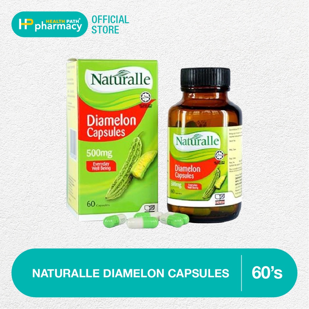 Naturalle Diamelon Capsules (60s) exp 07/25 | Shopee Malaysia