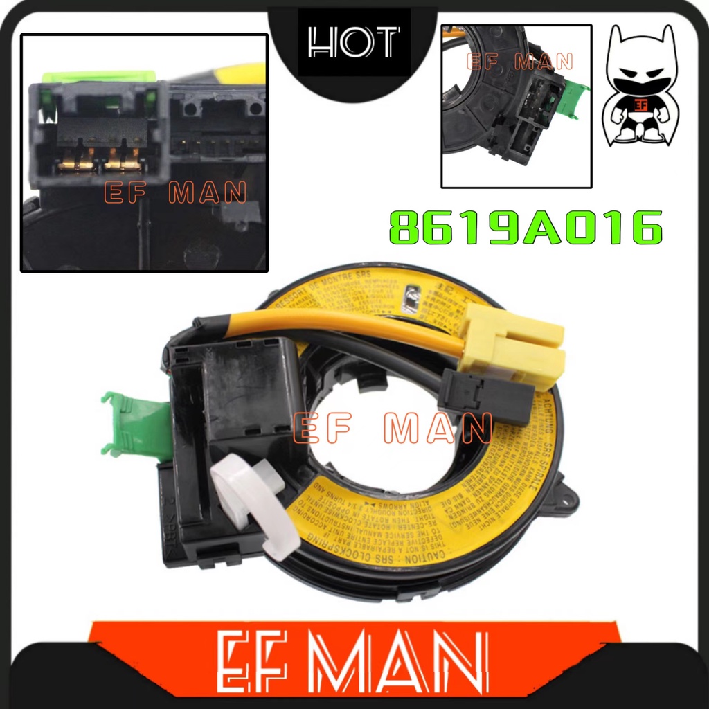 MITSUBISHI TRITON PAJERO SPORT CLOCK SPRING CABLE L200 AIR BAG 8619A016 ...