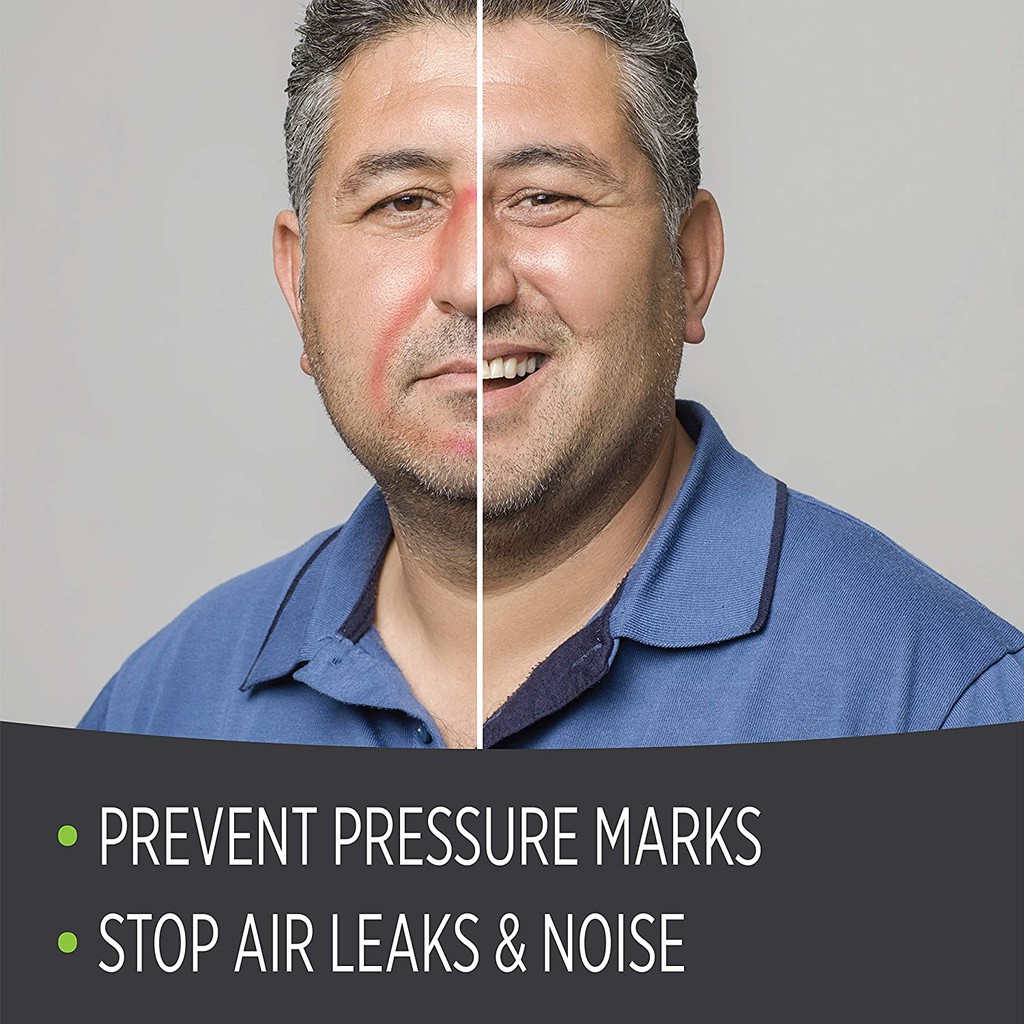 CPAP Mask Liners - Full Face CPAP Mask Soft, Washable Mask protector (A ...