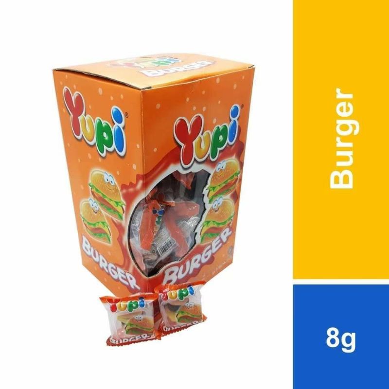 (🍬Yupi Burger Gummy 8g Each HALAL) | Shopee Malaysia