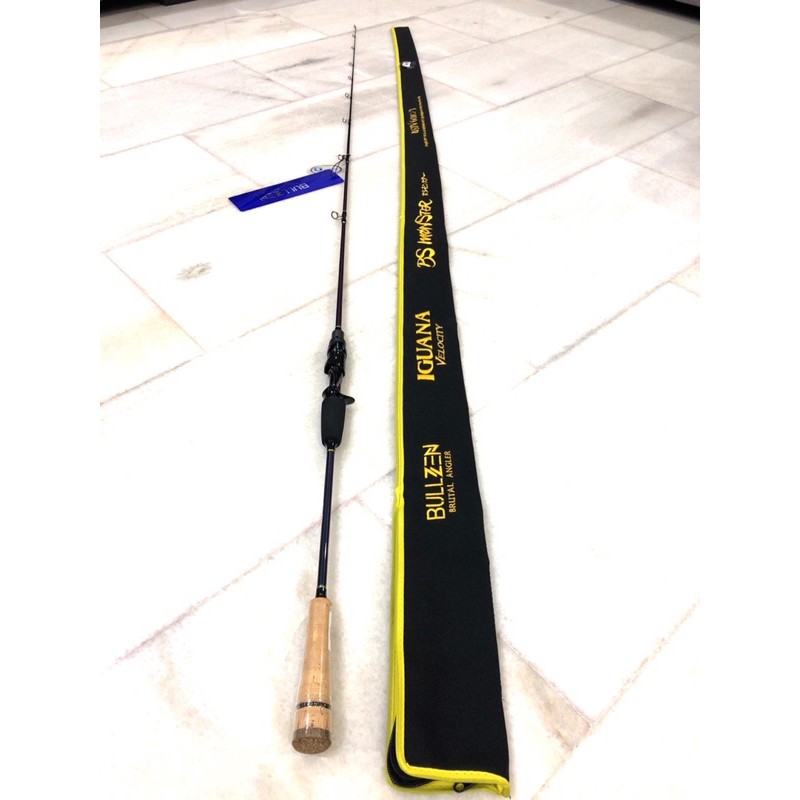 BULLZEN IGUANA velocity bc rod solid carbon limited edition OVERHEAD ...