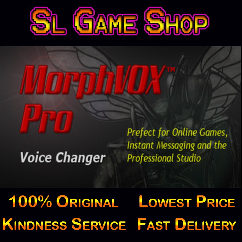 MorphVOX Pro - Voice Changer (PC Steam Original Game) | Shopee Malaysia