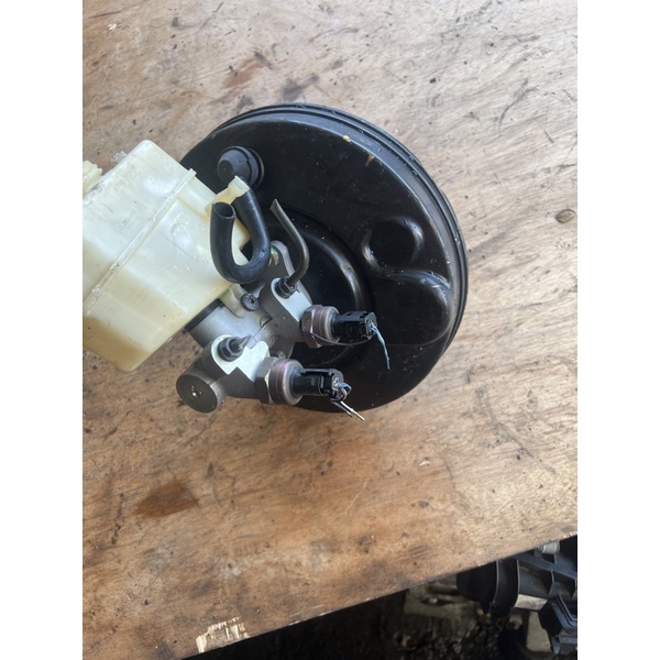 🔥Used Japan🔥 BMW E46 BRAKE BOOSTER PUMP/BRAKE PUMP COMPLETE 2 SWITCH/2 ...