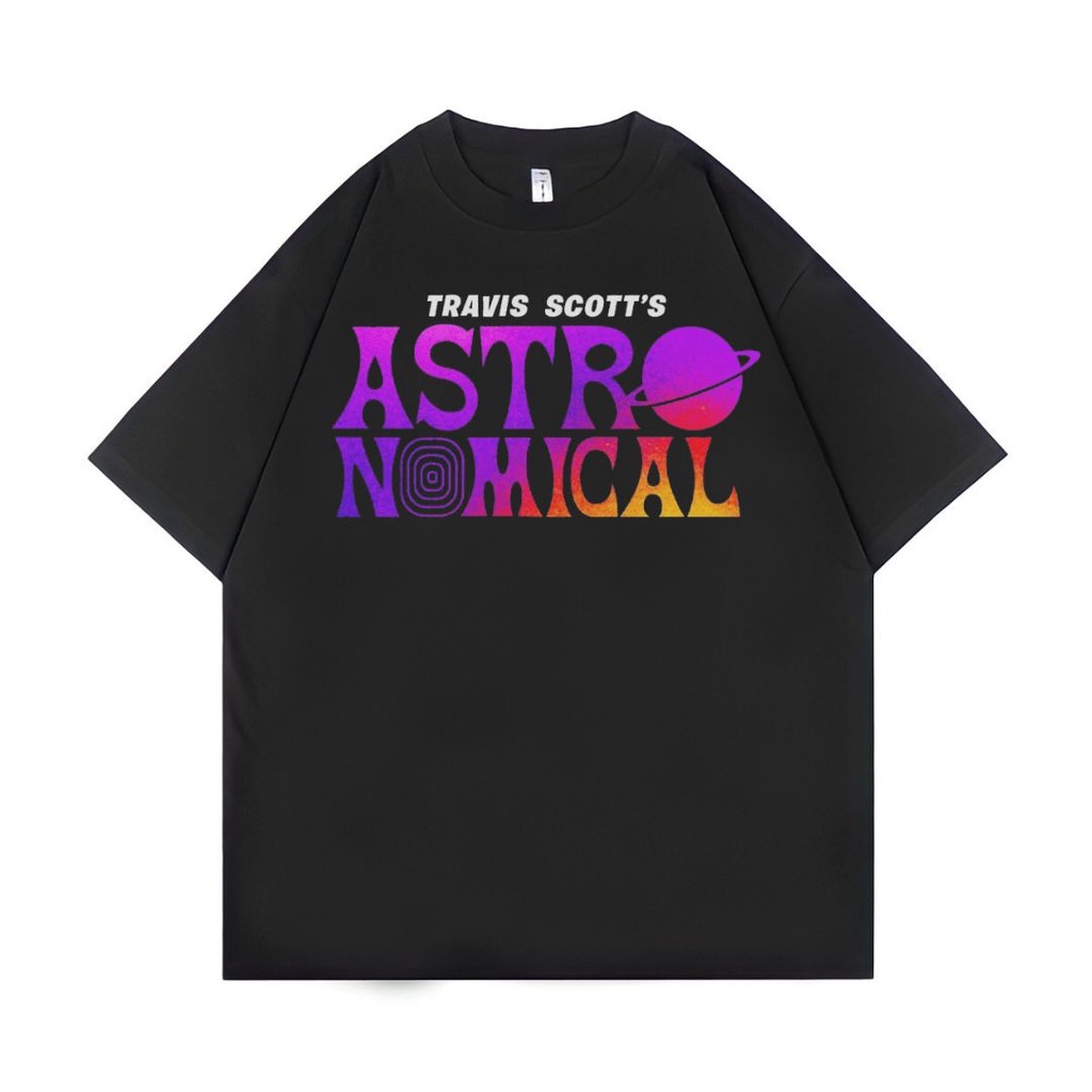 Psycho Crucify "Travis Scott Astronomical" Oversized T-Shirt | Black ...