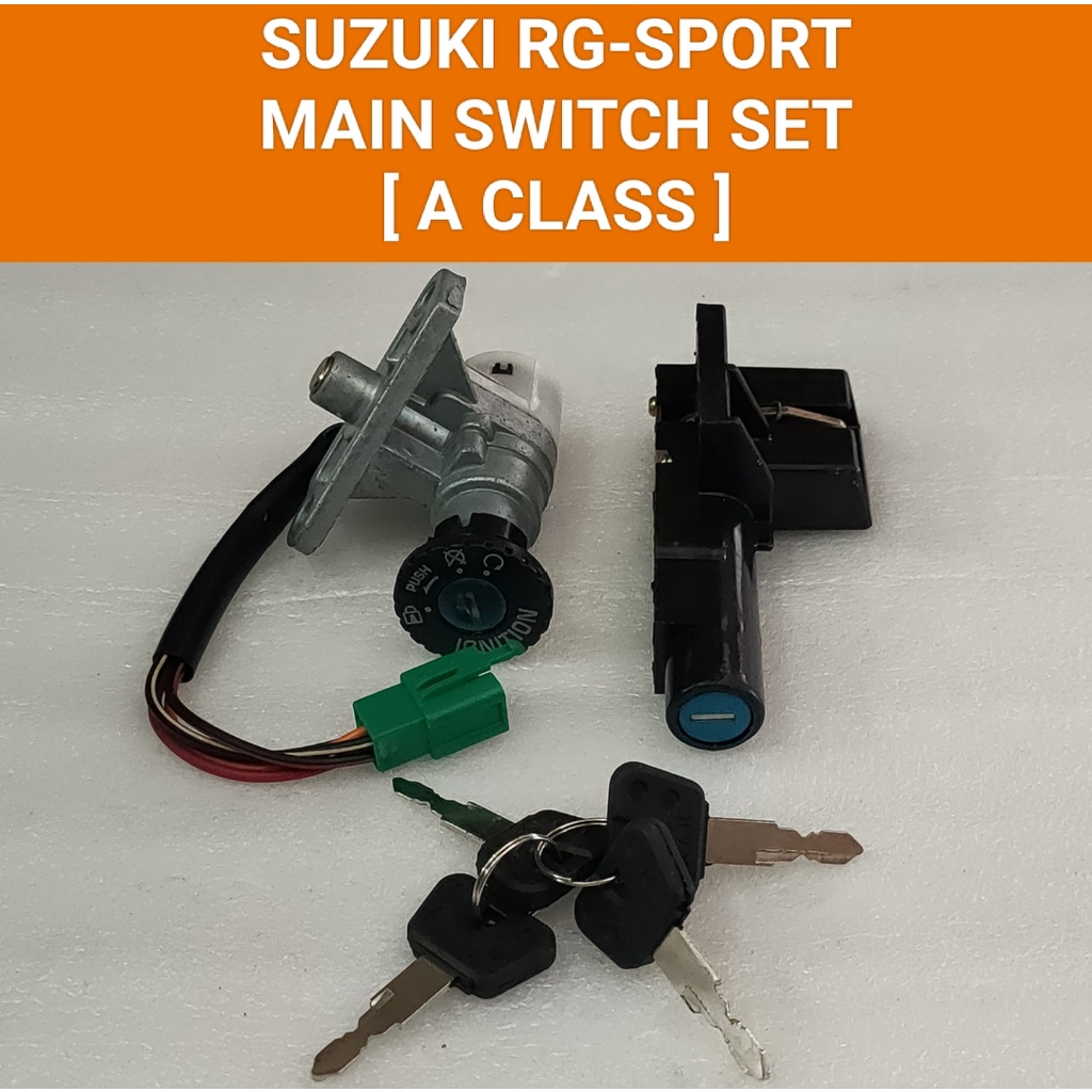 RG SPORT ( A CLASS ) MAIN SWITCH SET WITH SEAT LOCK | Shopee Malaysia
