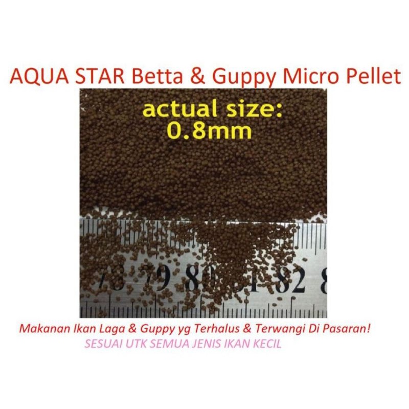 Makanan Ikan Betta dan Guppy PREMIUM Sea Master F02 200g Rm14.90 ...