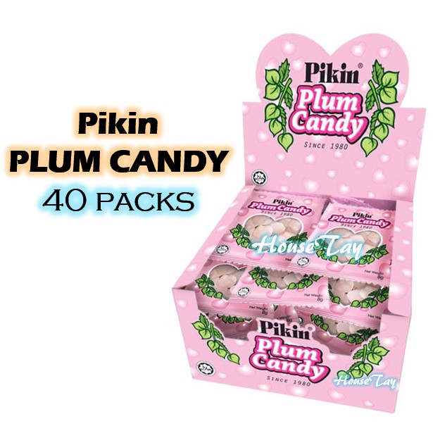 PIKIN PLUM CANDY PACKET 8G X 40PCS | Shopee Malaysia