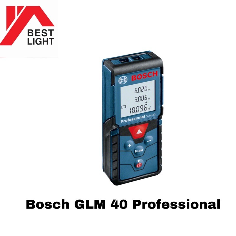 Bosch GLM 40 40-Meters Distance Range Meter (Laser Measure) | Shopee ...