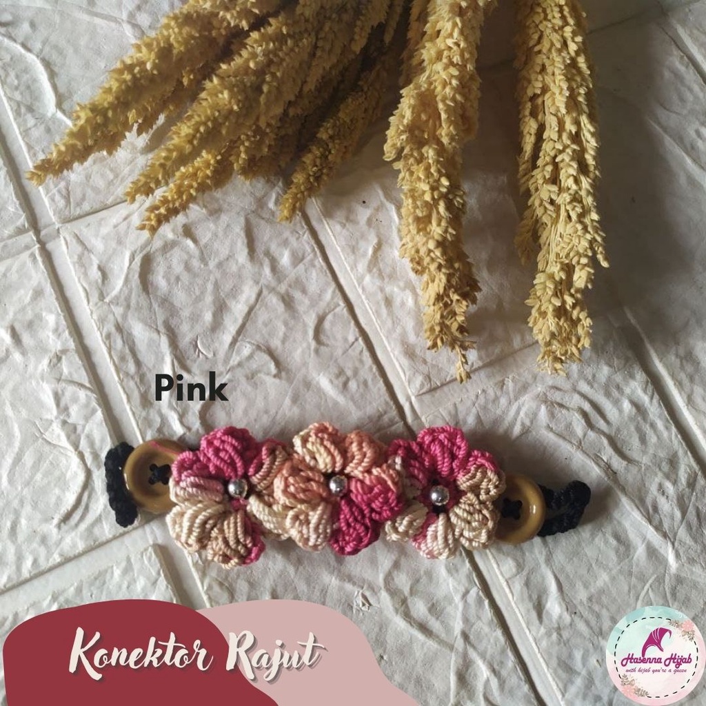 Hand Made Knitted Hijab Hook Connector Earloop Mask Hook | Shopee Malaysia