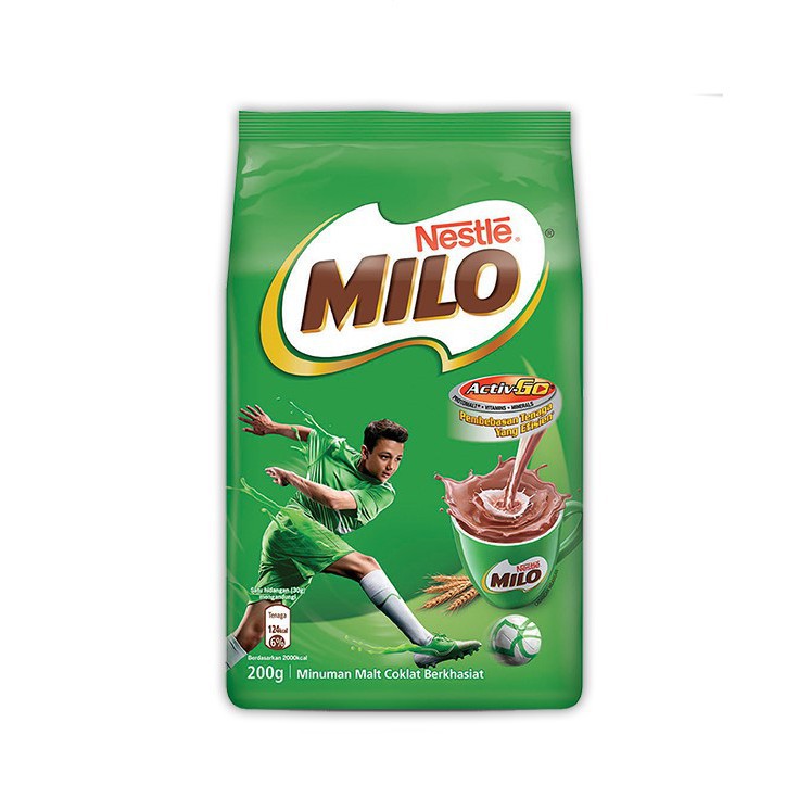 Nestle Milo Powder Drinks 200g | Shopee Malaysia