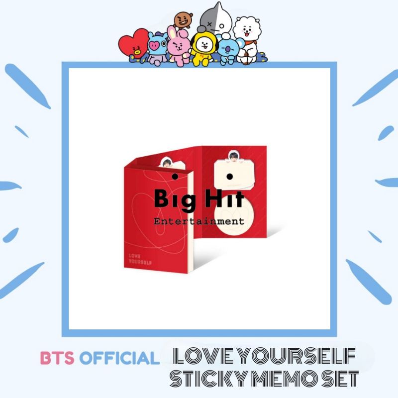 Vstore BTS LOVE YOURSELF IN JAPAN: STICKY NOTE | Shopee Malaysia