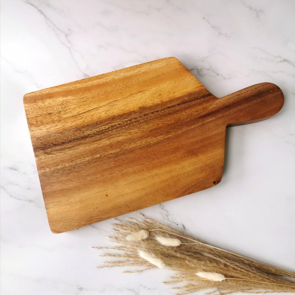 Chopping Board Dish Server Acacia Wood | Shopee Malaysia