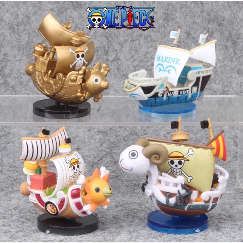 One Piece Thousand Sunny Gold Thousand Sunny Going Merry Marine Warship ...