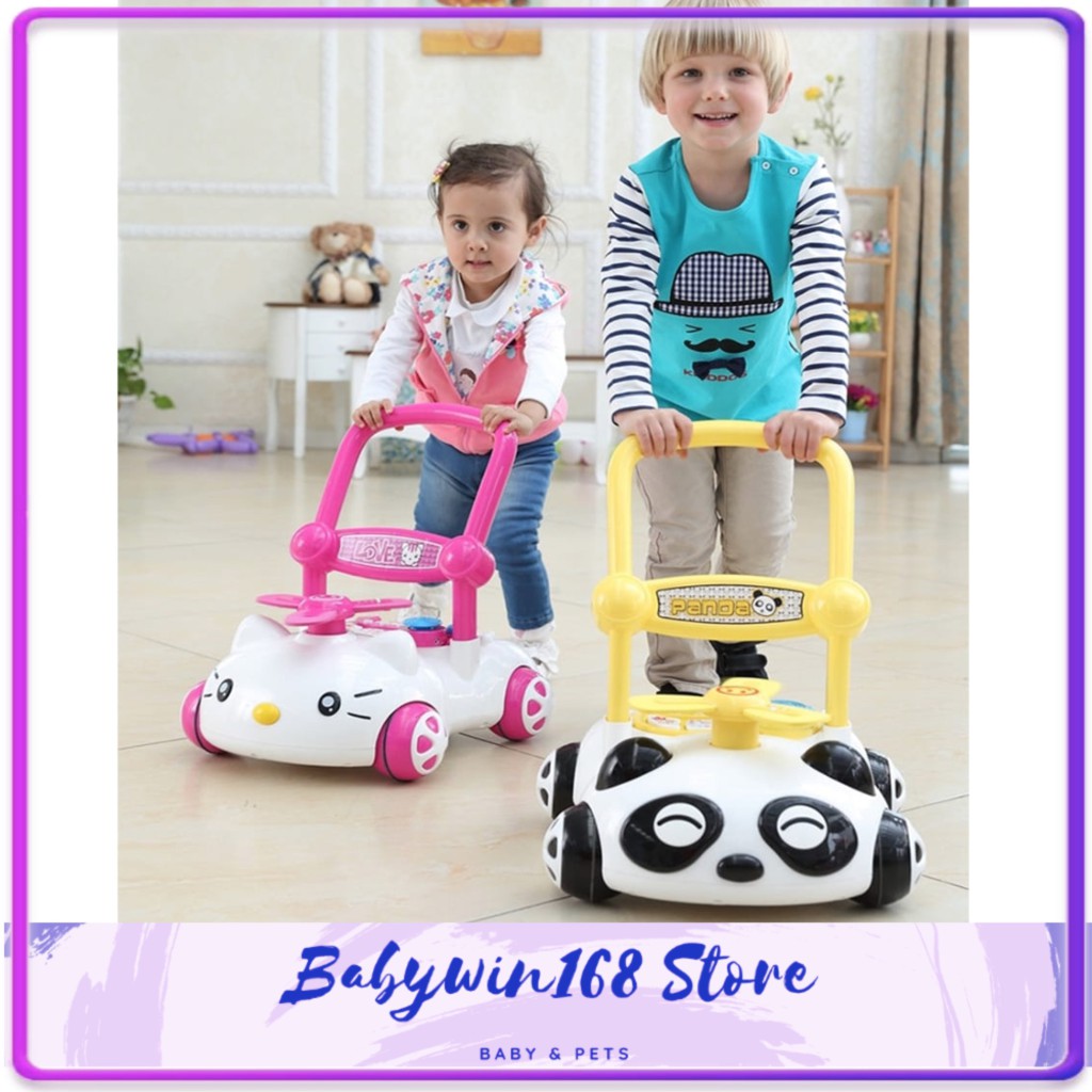 MLT-518 Panda in Sit-to-Stand Learning Walker, Push Walker, Musical Fun ...