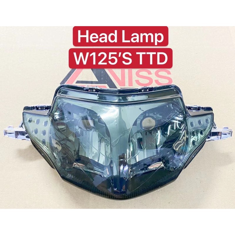 Honda Wave125-S Wave 125s W125S Head Lamp Light Standard Tinted ...