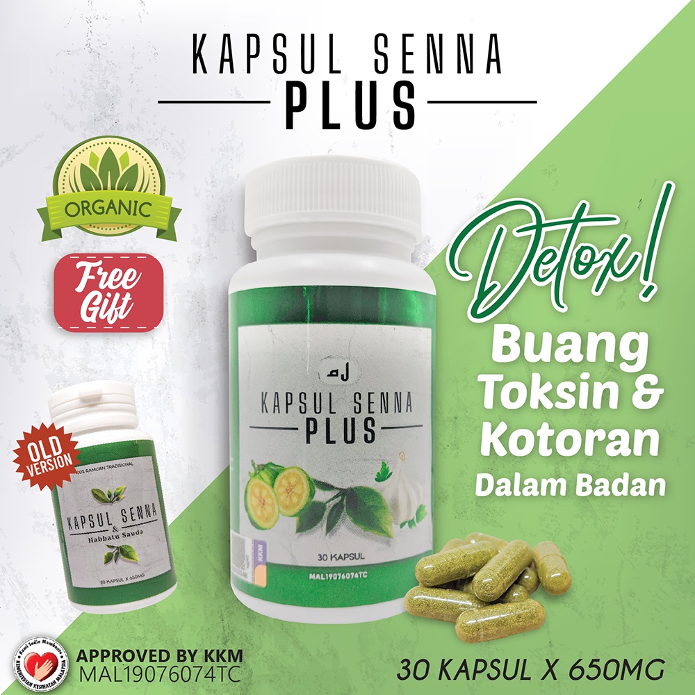 LULUS KKM Kapsul Senna With Habbatus Sauda Sebagai Ubat Kencing Manis ...