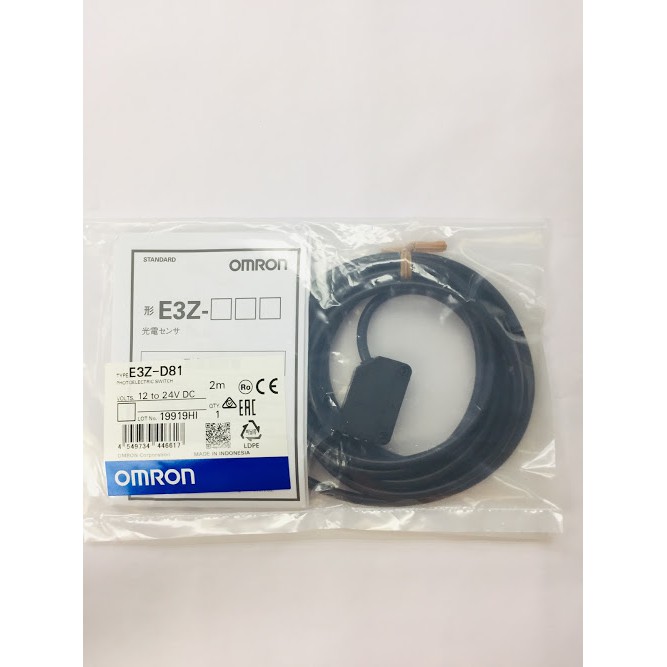 OMRON PHOTOELECTRIC SENSOR E3Z-D81 2M | Shopee Malaysia