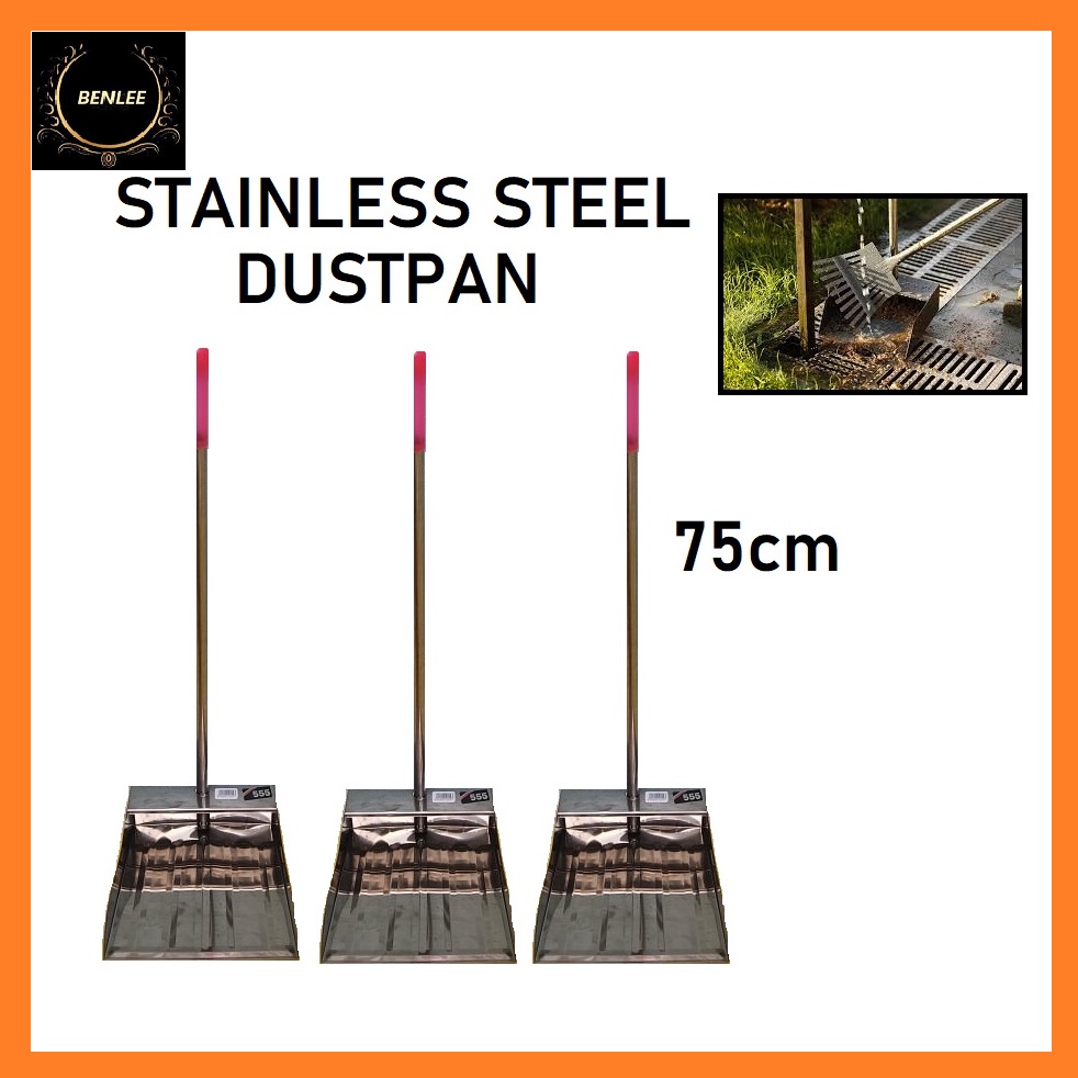 Dust pan Stainless Steel 75cm/HIGH QUALITY DUST PAN | Shopee Malaysia