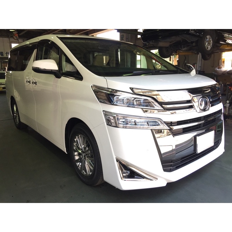 Vellfire 2018 2019 V/X/ VL Front Bumper Towing Cover Chrome Tow Cap ...