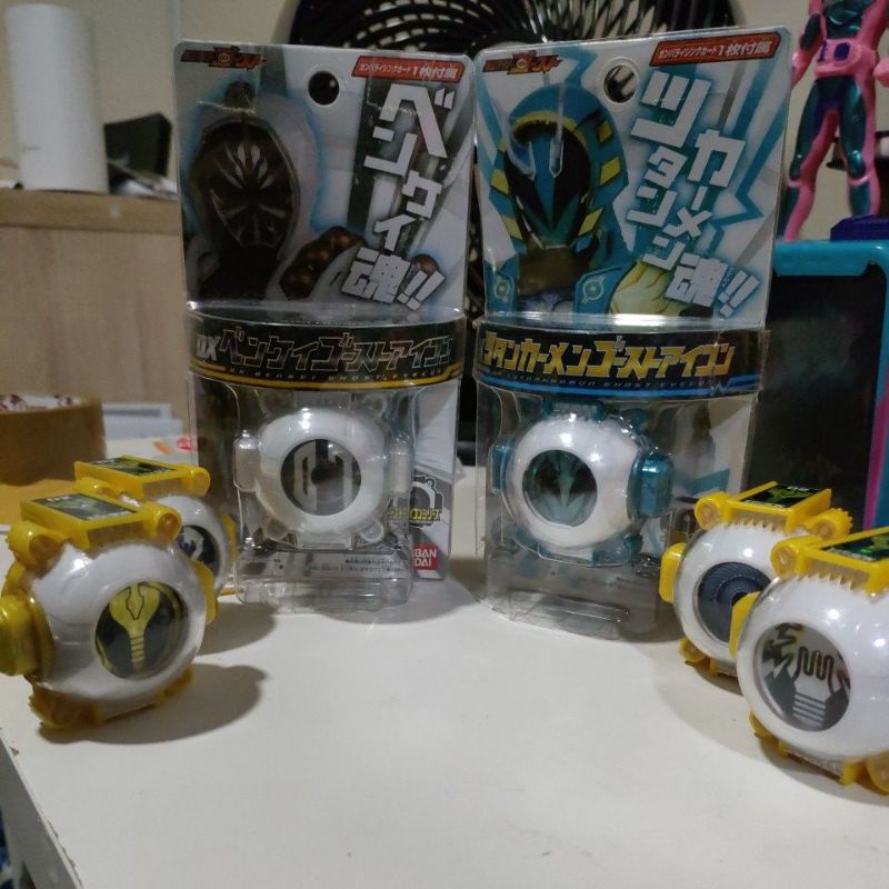 DX BANDAI KAMEN RIDER GHOST 👻 EYECON BENKEI DAMASHII, SPECTER TUTANKHAMUN DAMASHII, GHOST EDISON ...