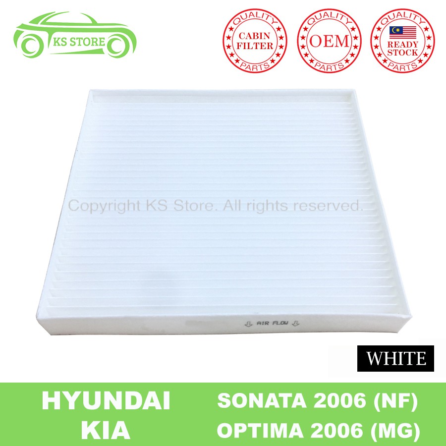 Hyundai Sonata NF Santa Fe CM Kia Optima MG Cabin Air Filter OE 97133 ...