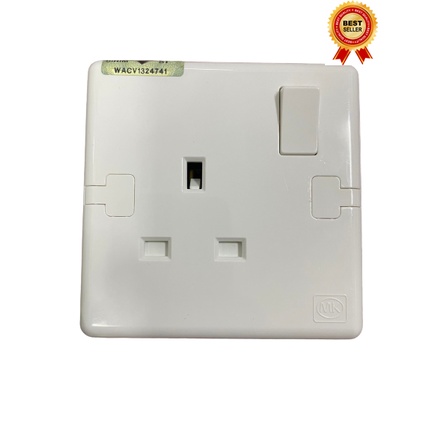 MK Plug Socket 3 PIN Sirim Brands Home Electrical Inner Plug Tiga Pin ...