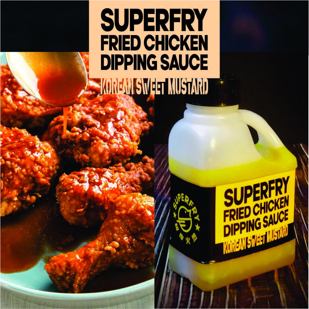SUPERFRY fried chicken dipping sauce - KOREAN SWEET MUSTARD | 炸鸡蘸酱 ...