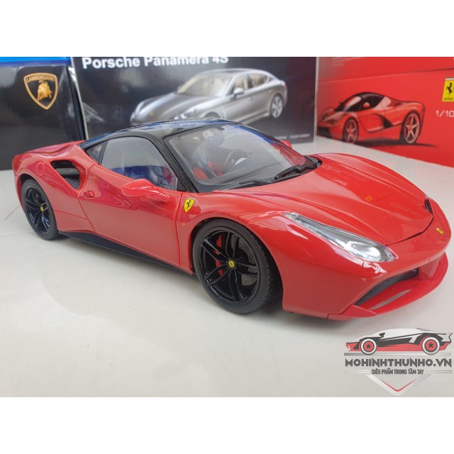 Ferrari 488GT Signature model car, scale 1:18, red | Shopee Malaysia