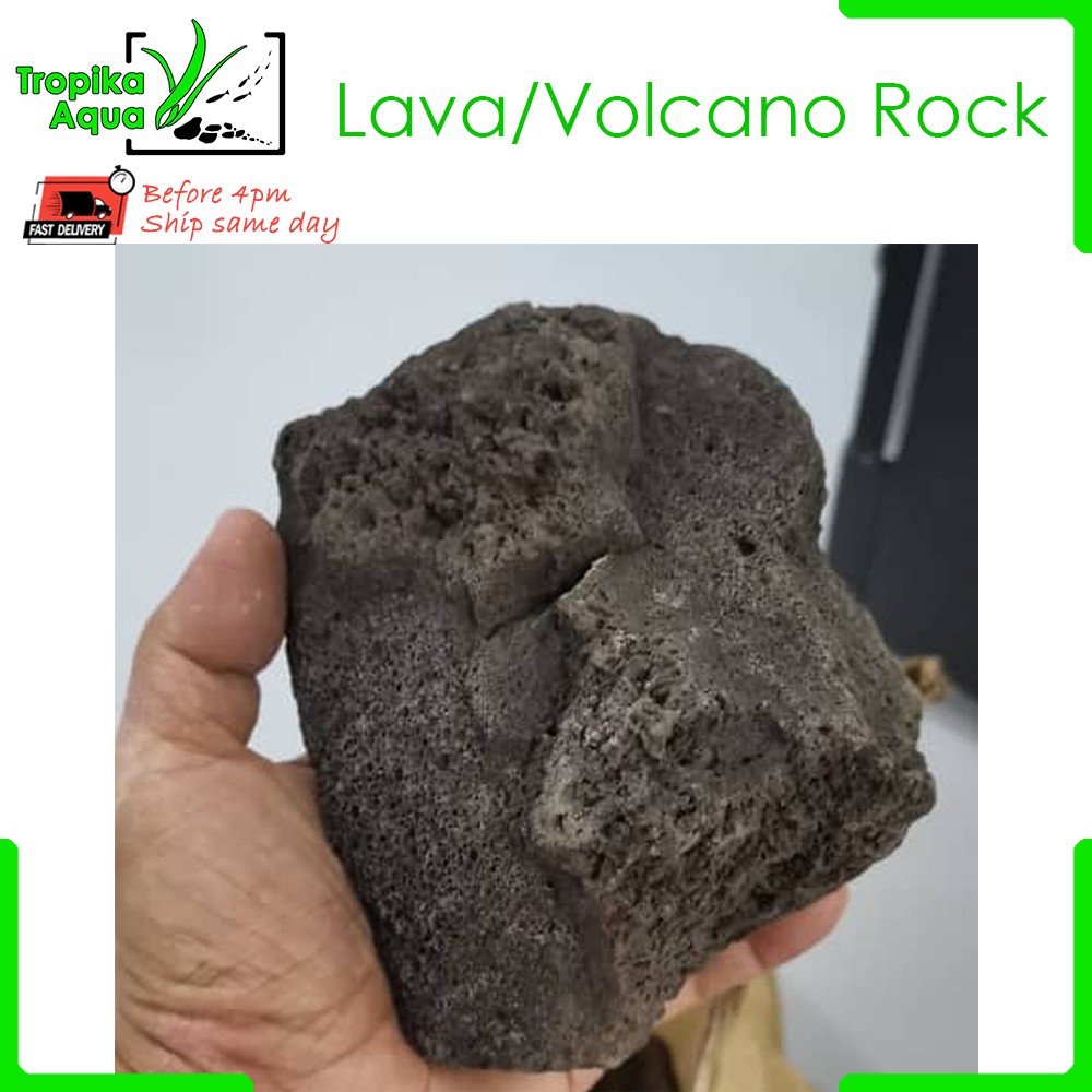 Lava Rock Fuji stone - Aquarium fish tank aquascape aquascaping deco ...
