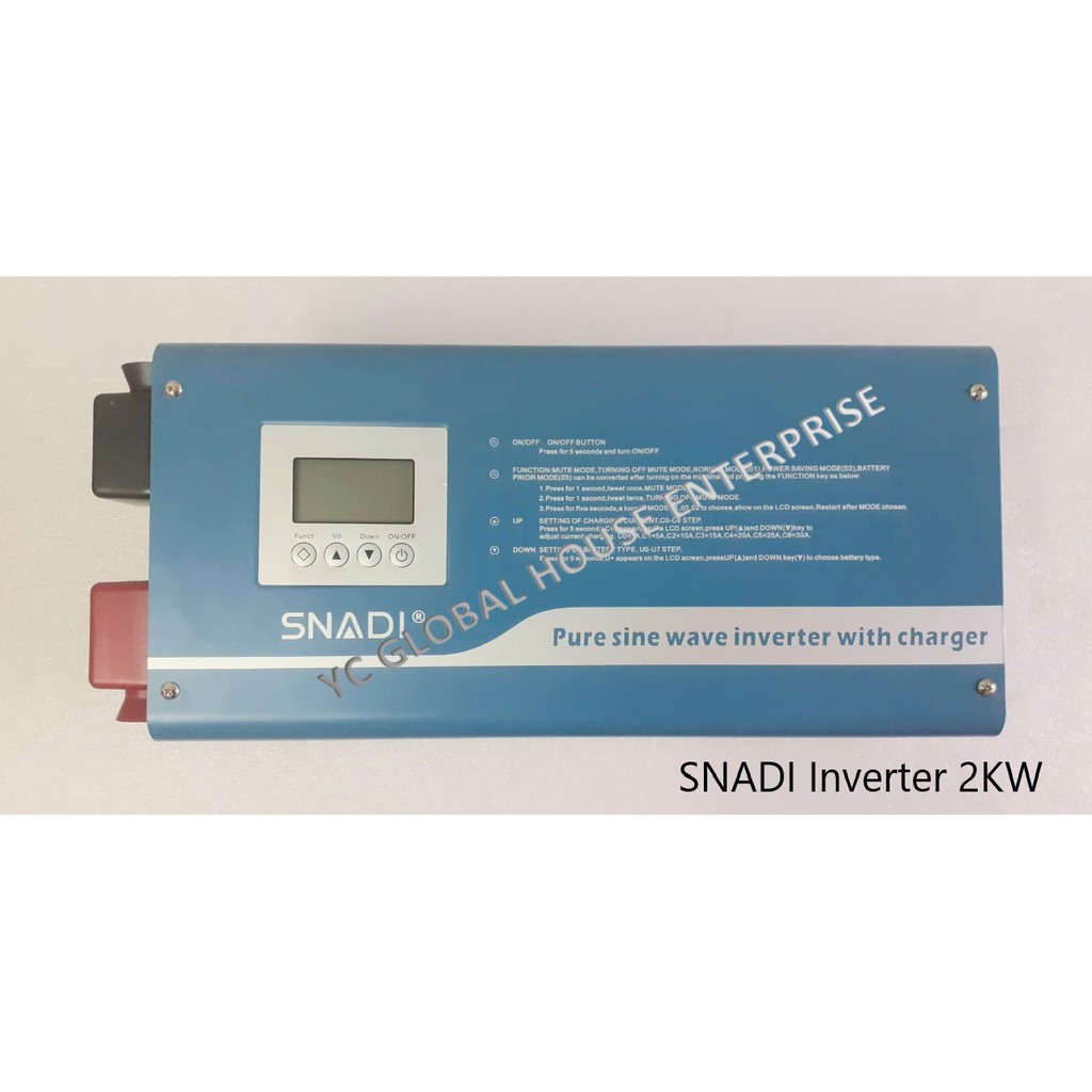 SNADI SWN 2kW-3kW PureSineWave LowFreq Hybrid Inverter with/without ...
