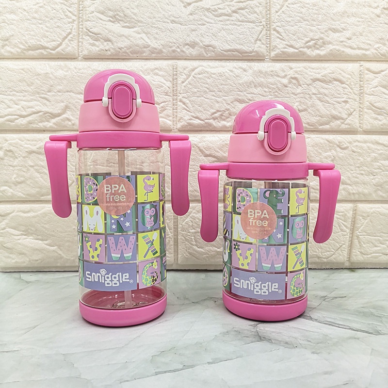 500ML/600ML Kids Water Bottle BPA Free with Straw Botol Air Kanak (BGJAYA) | Shopee Malaysia