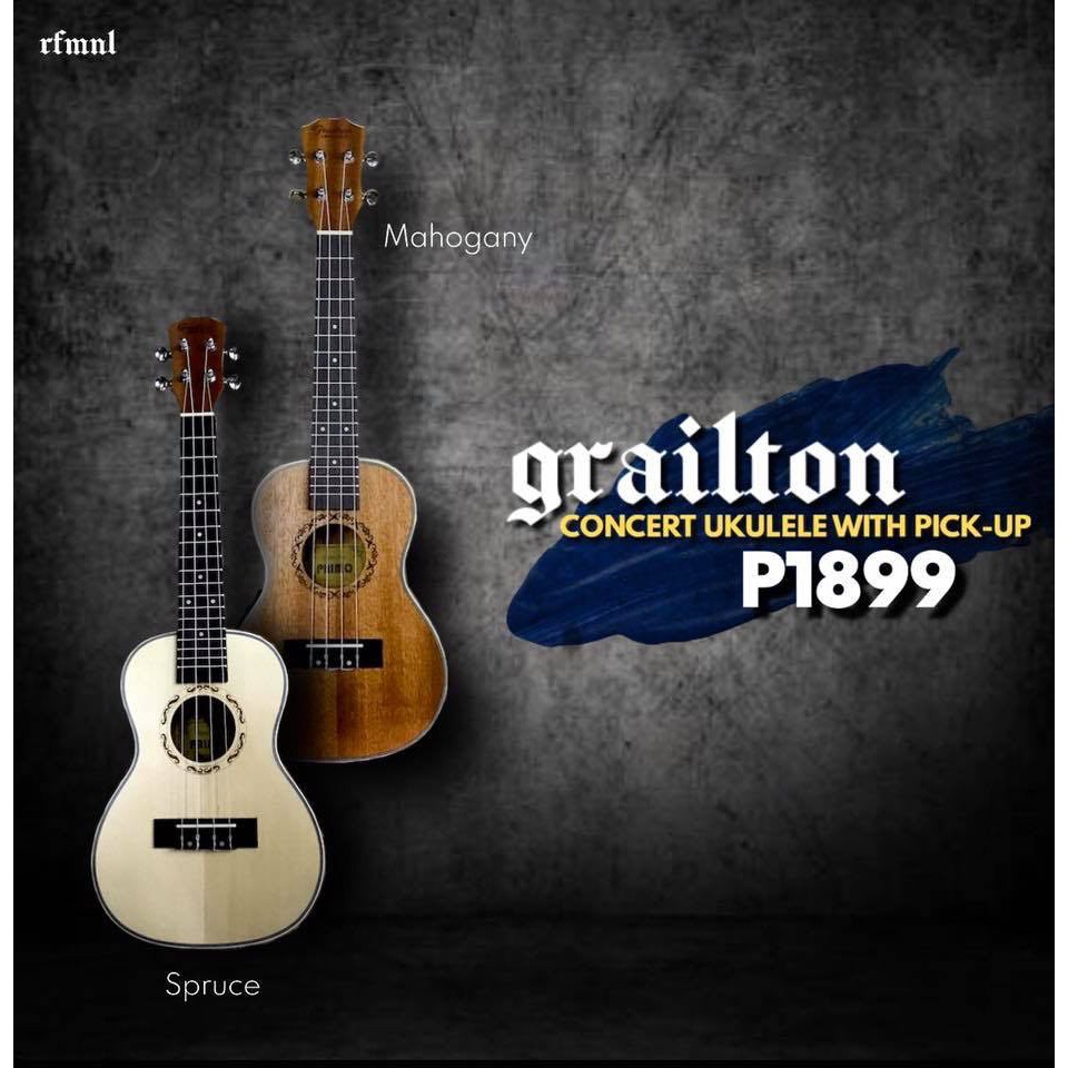 Grailton Concert Ukulele | Shopee Malaysia