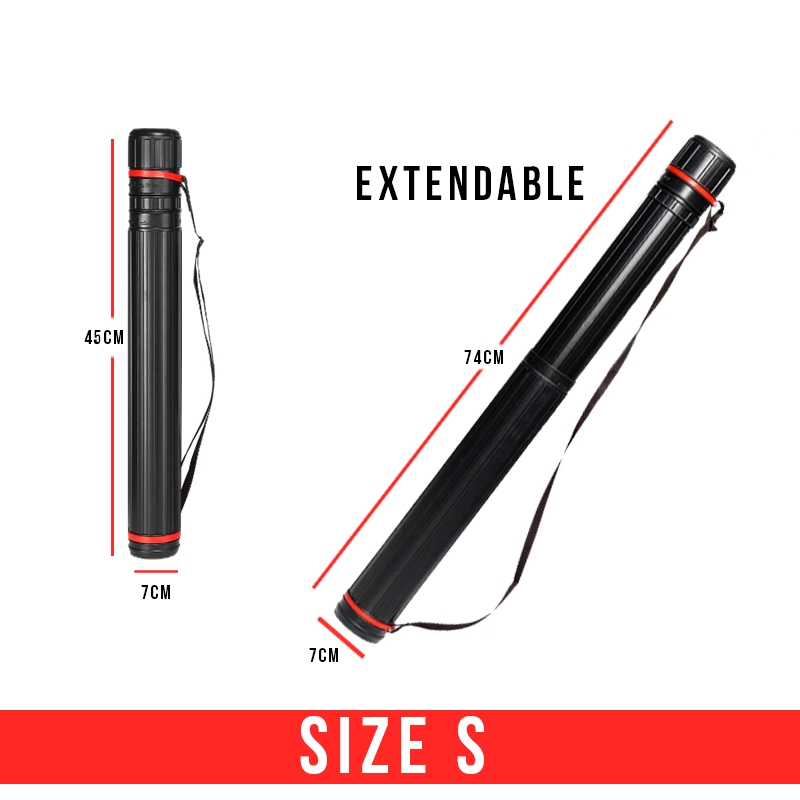 S/M/L/XL Retractable Drawing Picture Storage Tube Painting Drafting ...