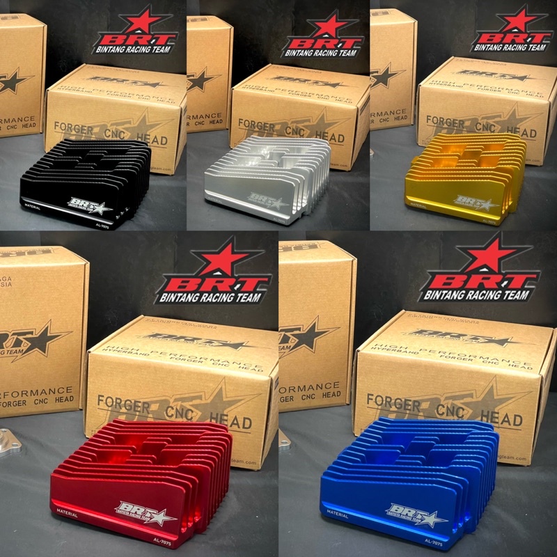 BRT CNC RACING HEAD RXZ BRT RACING HEAD Y125 BST THAILAND RACING HEAD ...