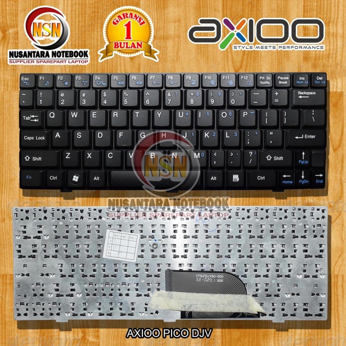 Axioo Pico DJV DJV715 DJV713 Black Series Laptop Keyboard | Shopee Malaysia