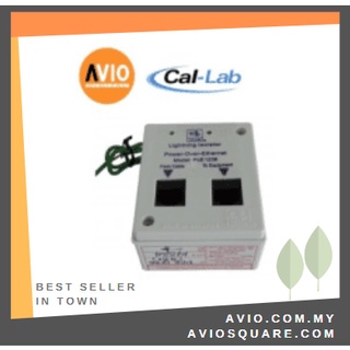 CAL-LAB Callab Lightning Surge Isolator Protector For POE UTP LAN IP ...