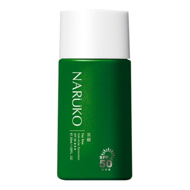 Naruko Tea Tree Anti-Acne Sunscreen SPF50 30ml (New Packaging) | Shopee ...