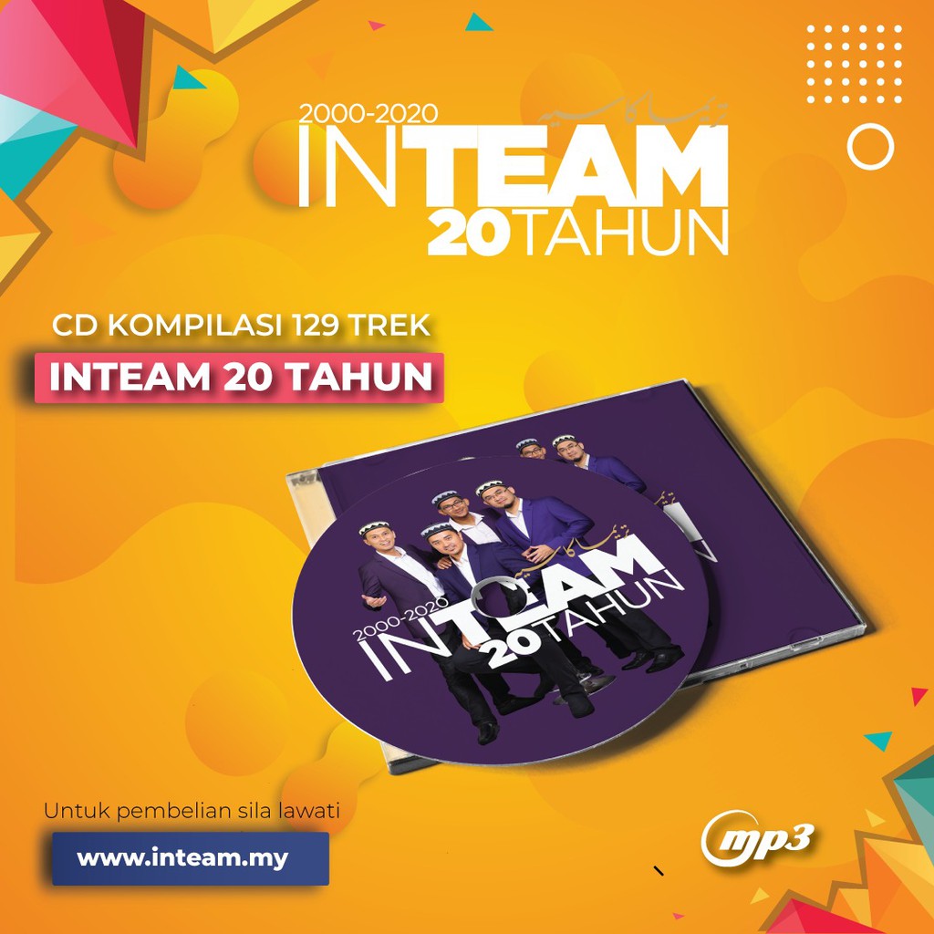 CD EKSKLUSIF INTEAM 20 TAHUN [ MP3 ] | Shopee Malaysia