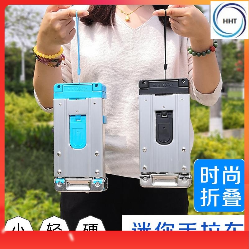 Mini Foldable Portable Trolley Shopping Cart / Troli Mudah Alih Senang ...