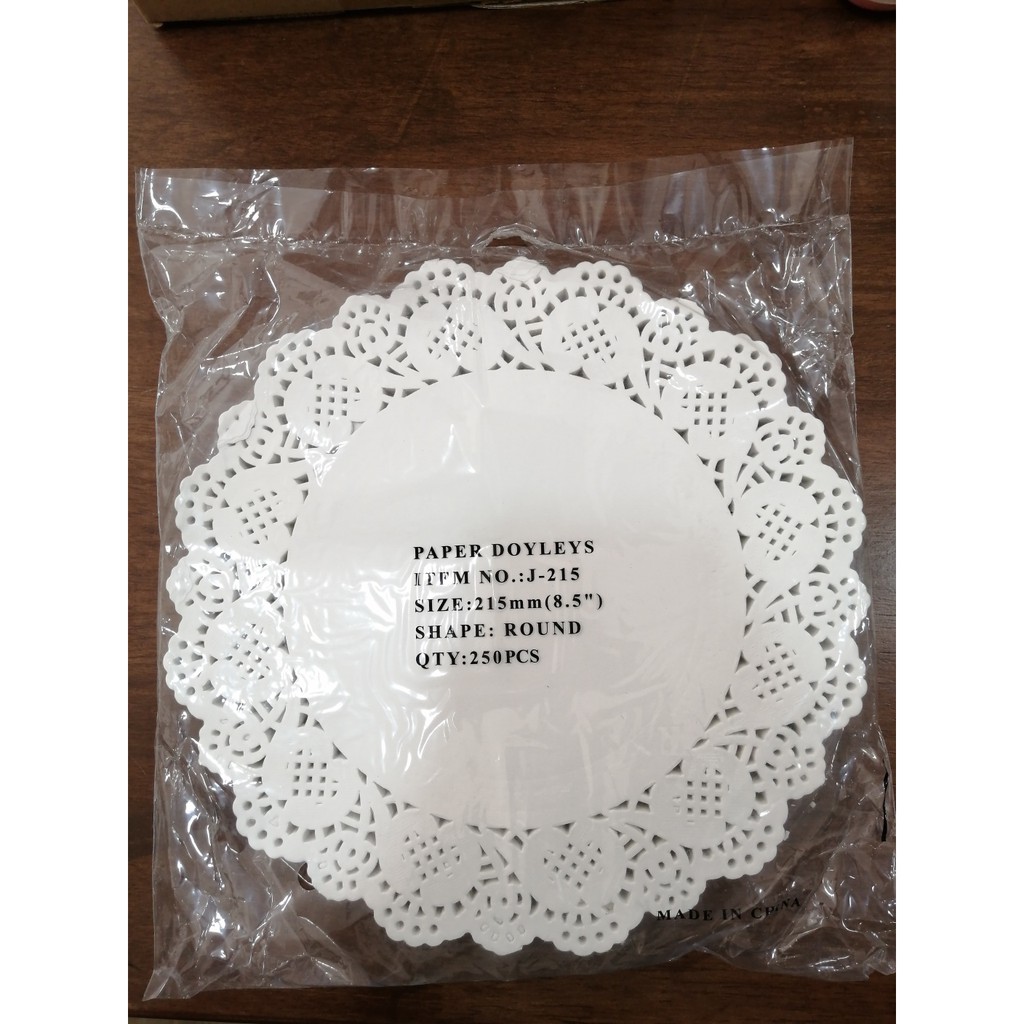 Paper Doyleys/ Dolly paper (Round Shape 250pcs) | Shopee Malaysia