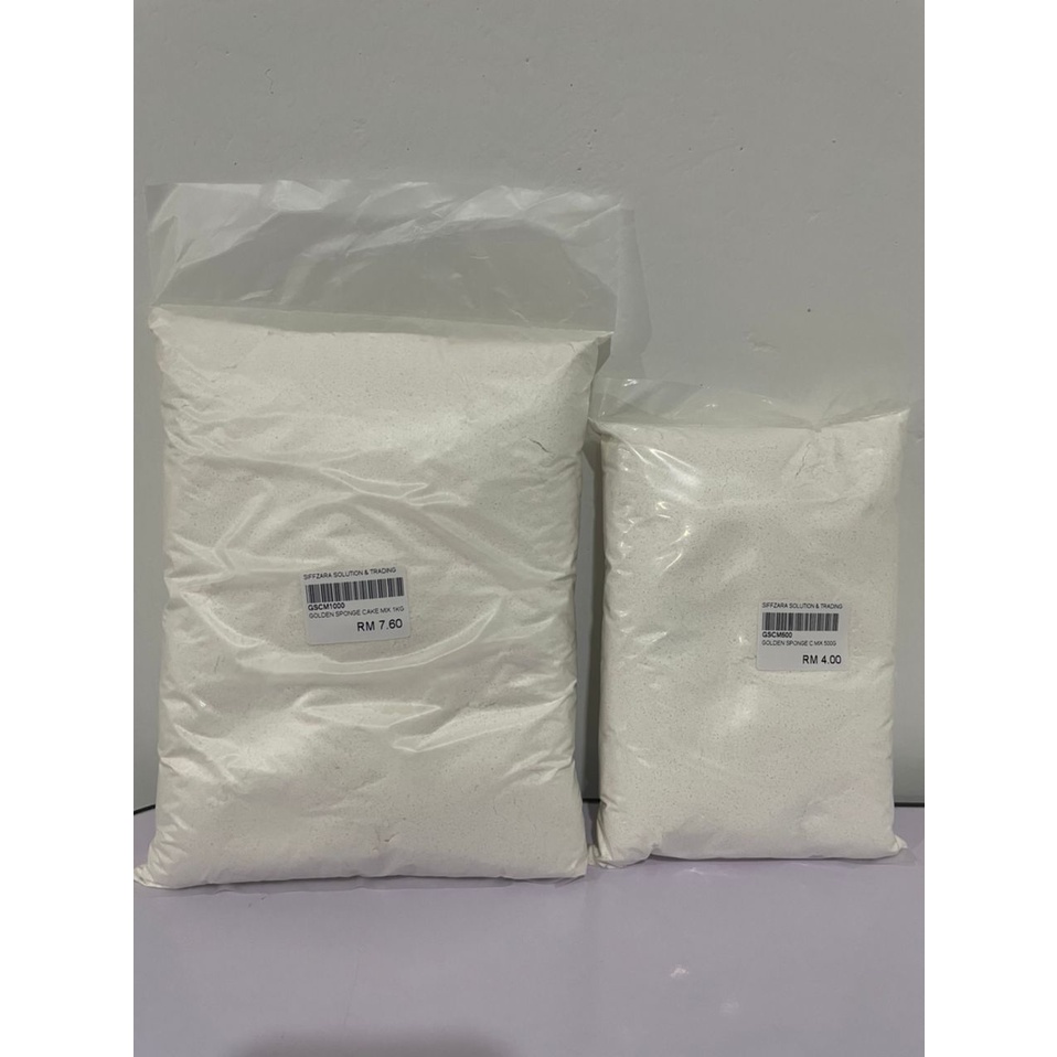Golden Sponge Cake Mix Flour (Vanila) | Shopee Malaysia