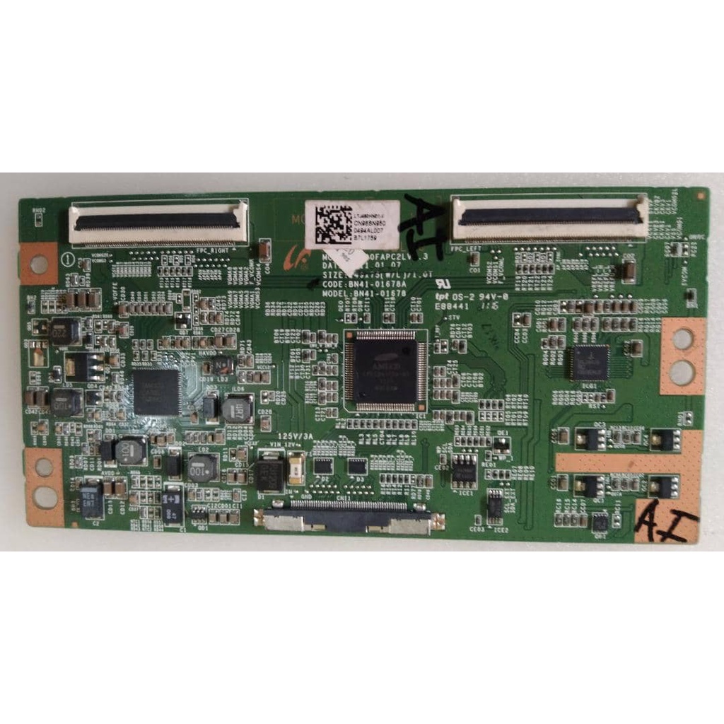 TCON LCD/LED TV SAMSUNG UA40D5003BR MODEL BN41-01678 (USED) | Shopee ...