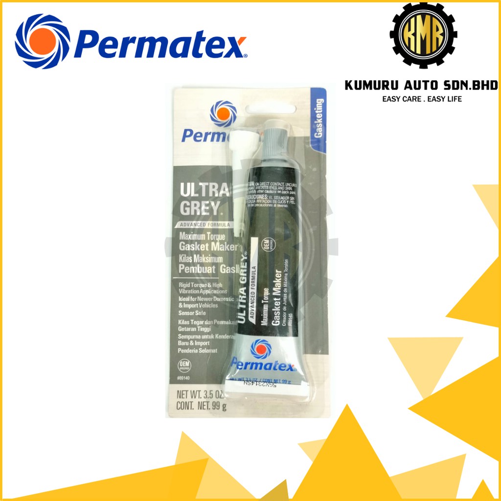 Permatex Ultra Grey Gasket Maker 99g | Shopee Malaysia