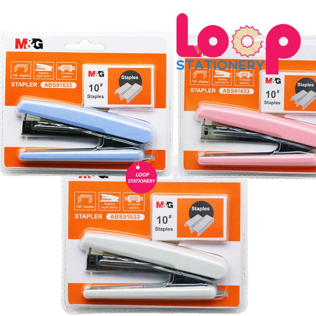 M&G Stapler Set with Staples ABS91633 | Shopee Malaysia