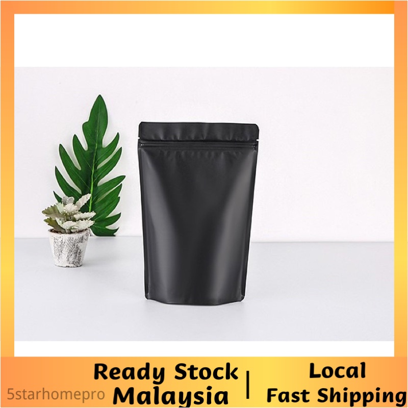 50pcs Zip Lock Aluminium Packing Bag /Aluminium Stand Up Pouch Bag ...